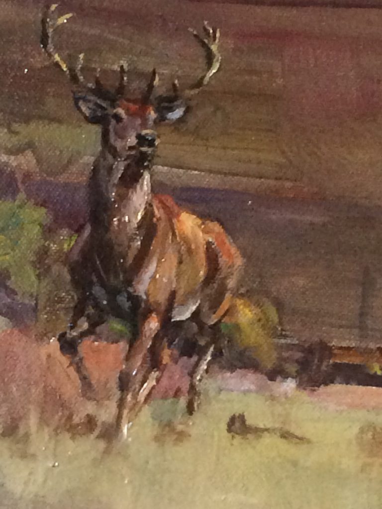 Peter Biegel (1913 – 1989) Original Oil on Canvas “The Finest View In ...