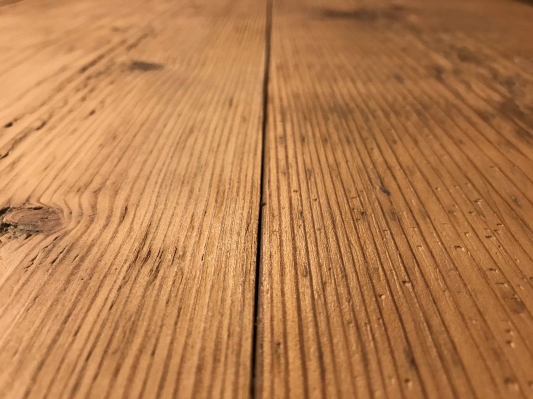 Original Antique Reclaimed Elm Bespoke Engineered Wood Flooring ...